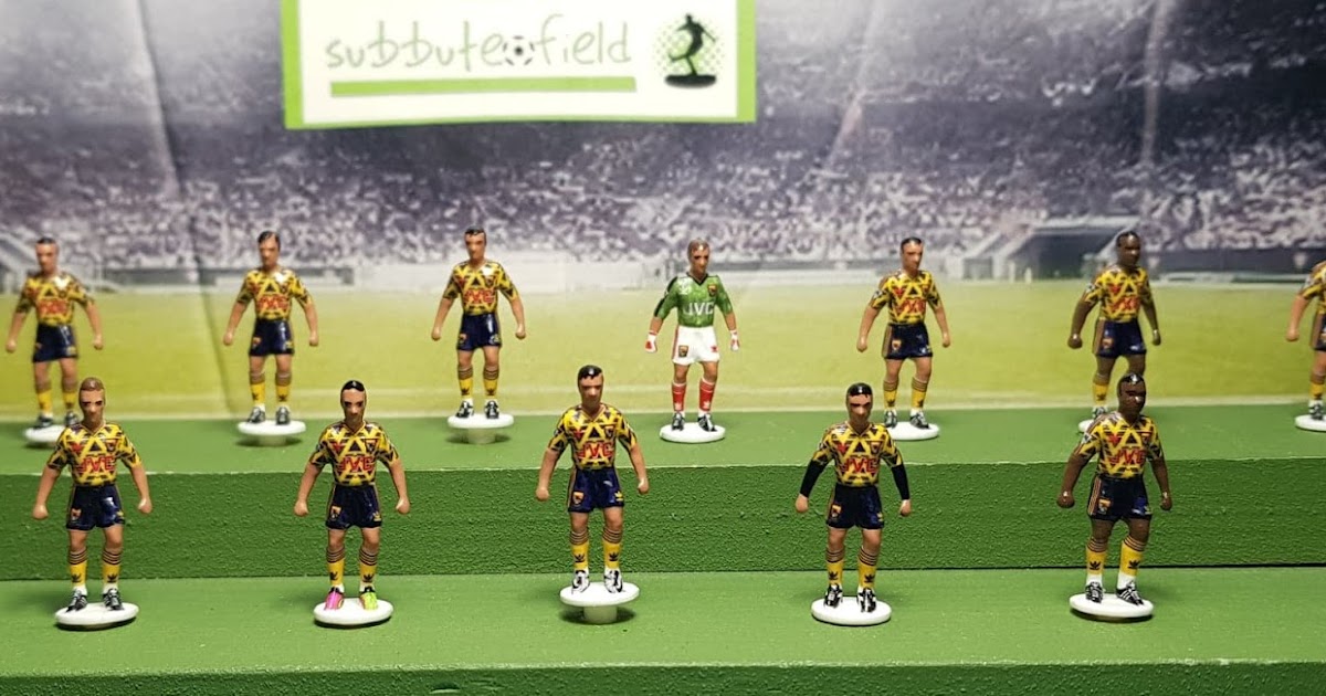 Subbuteo Field: Arsenal away 1991-93