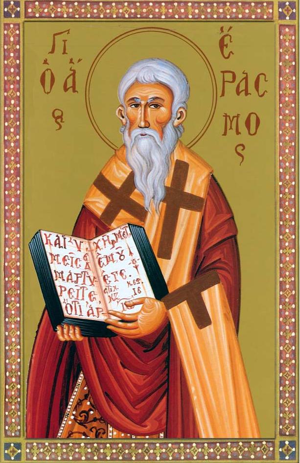 Saint Erasmus Of Formiae