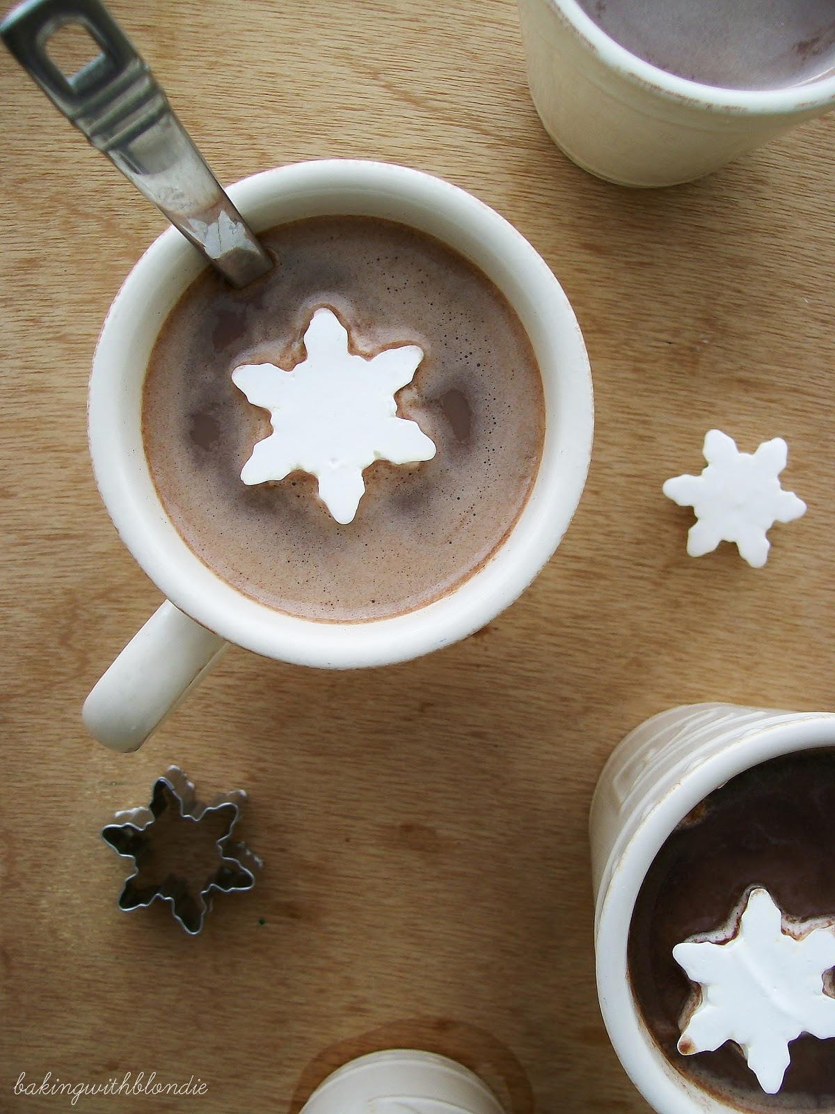 Marshmallow Snowflakes