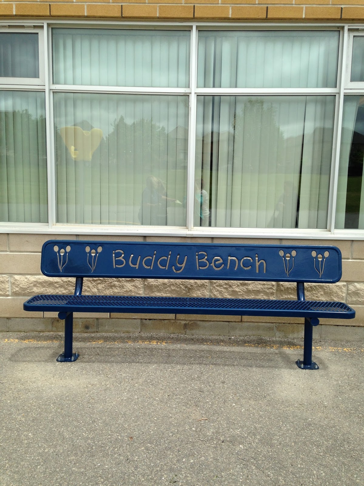 Silver Stream Ps Blog Buddy Bench