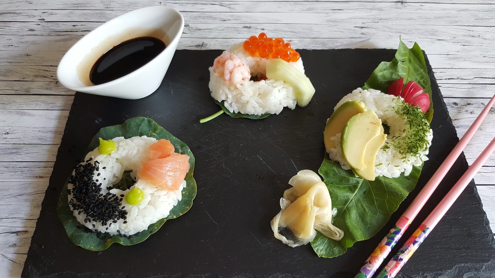 Foodoptions and Flavours: Mini Sushi Donuts