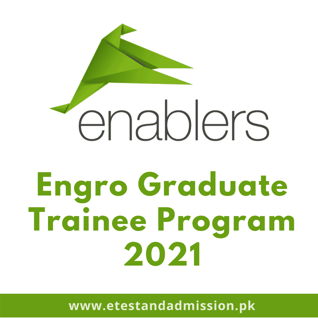 Engro Graduate Trainee Program 2021 - Etest And Admission