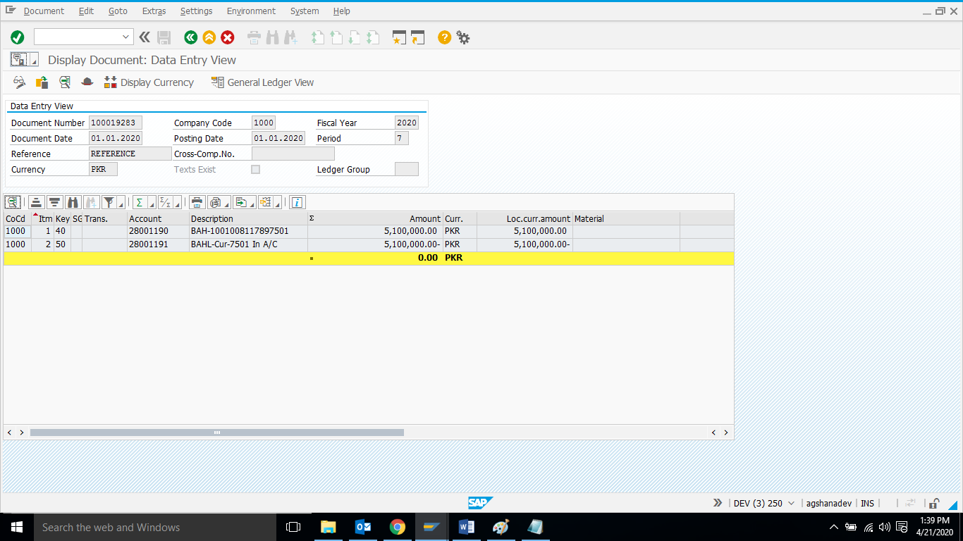 SAP ABAP Central: Implementing Clearing Interface using POSTING ...