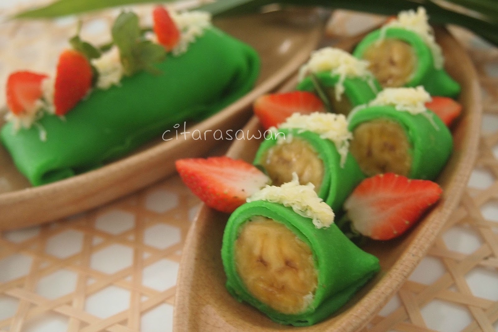 Dadar Pisang Keju / Banana Cheese Crepes ~ Resepi Terbaik