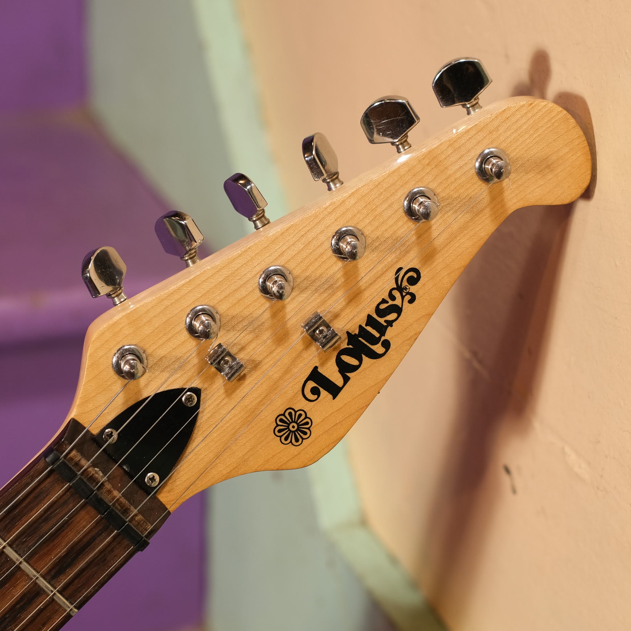 1980s Lotus Mini-Strat Electric Guitar (Nashville Tuning)