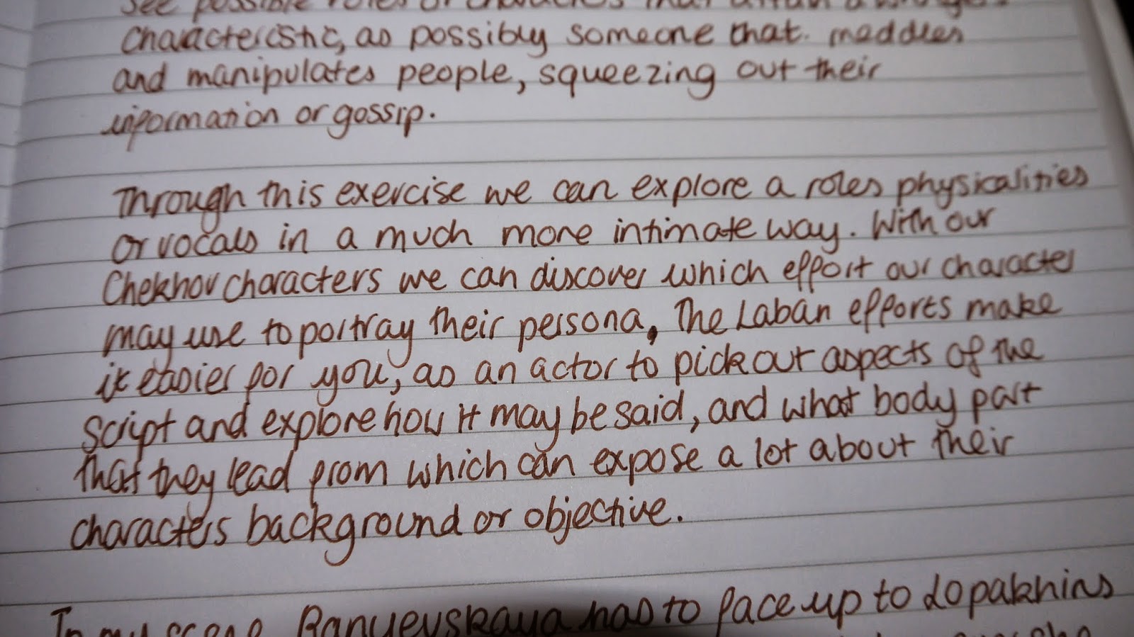 Chekhov, Stanislavski and The Cherry Orchard: Laban, Characters, Super ...