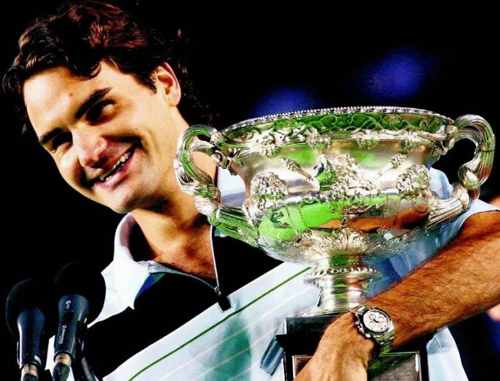 Roger Federer and Rolex watches - a wonderful combo...