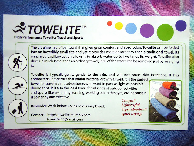 Towelite: A Must-Have Towel For Your Next Trip - Budget Biyahera