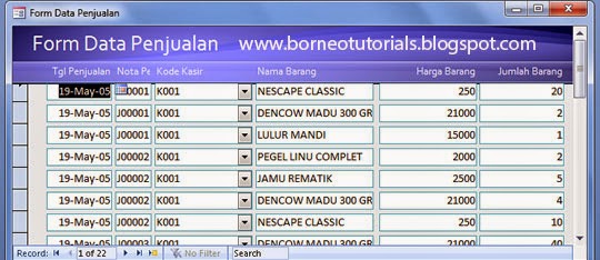 Cara Menambahkan Tab Control Di Form Ms Access 2007 - Borneotutorials ...