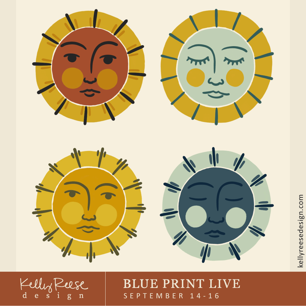 print & pattern: BLUEPRINT - kelly reese