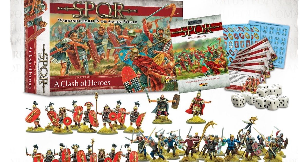 Wargame News and Terrain: Warlord Games: SPQR: A Clash of Heroes ...