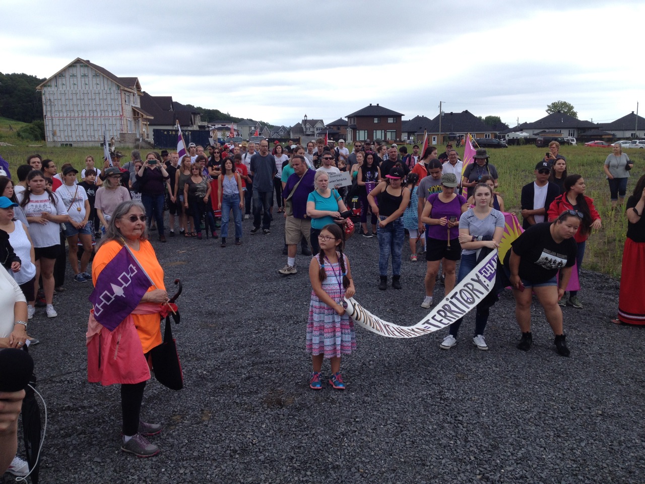 Homes Not Bombs: Mohawk Land Rights Still Focus of Protests at Oka