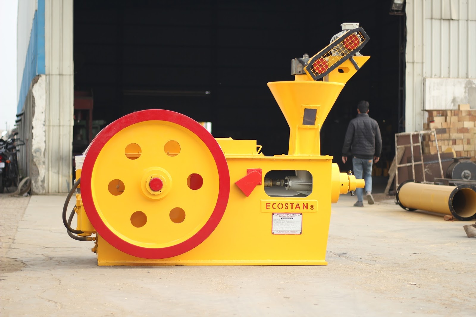 EcoStan Shredders & Biomass Briquette Machine: Best quality briquetting ...