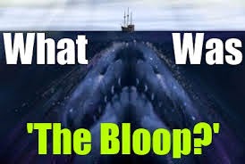 Biología Marina: The Bloop: Un misterio sin resolver