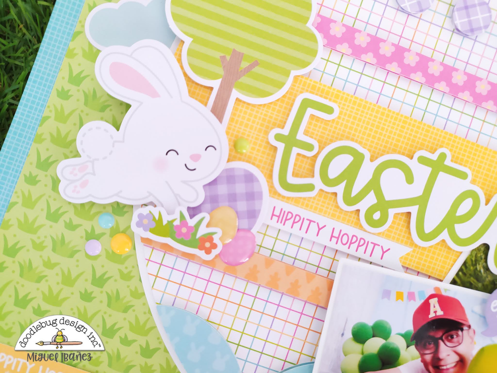 Doodlebug Design Inc Blog: HIPPITY HOPPITY EASTER EGG LAYOUT | with Miguel