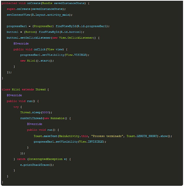 Desarrollando Software y Redes: hilo