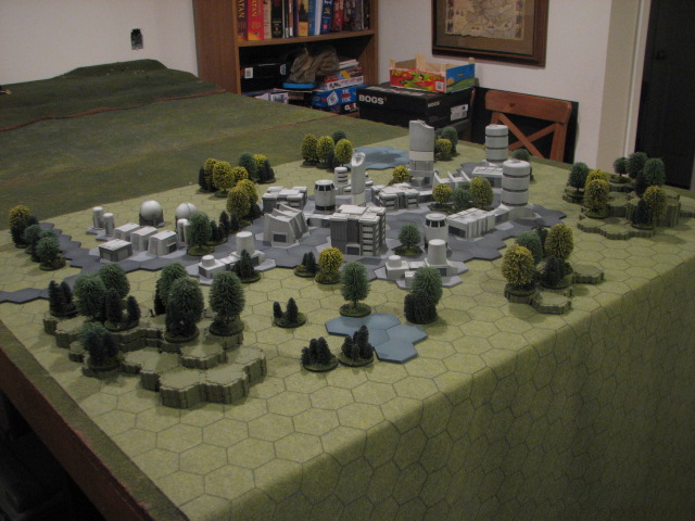 15mm Sci Fi Small Soldiers: Battletech City Battlefield - 6mm Old Crow ...