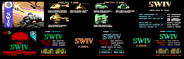 FRGCB - Finnish Retro Game Comparison Blog: SWIV (Storm, 1991)