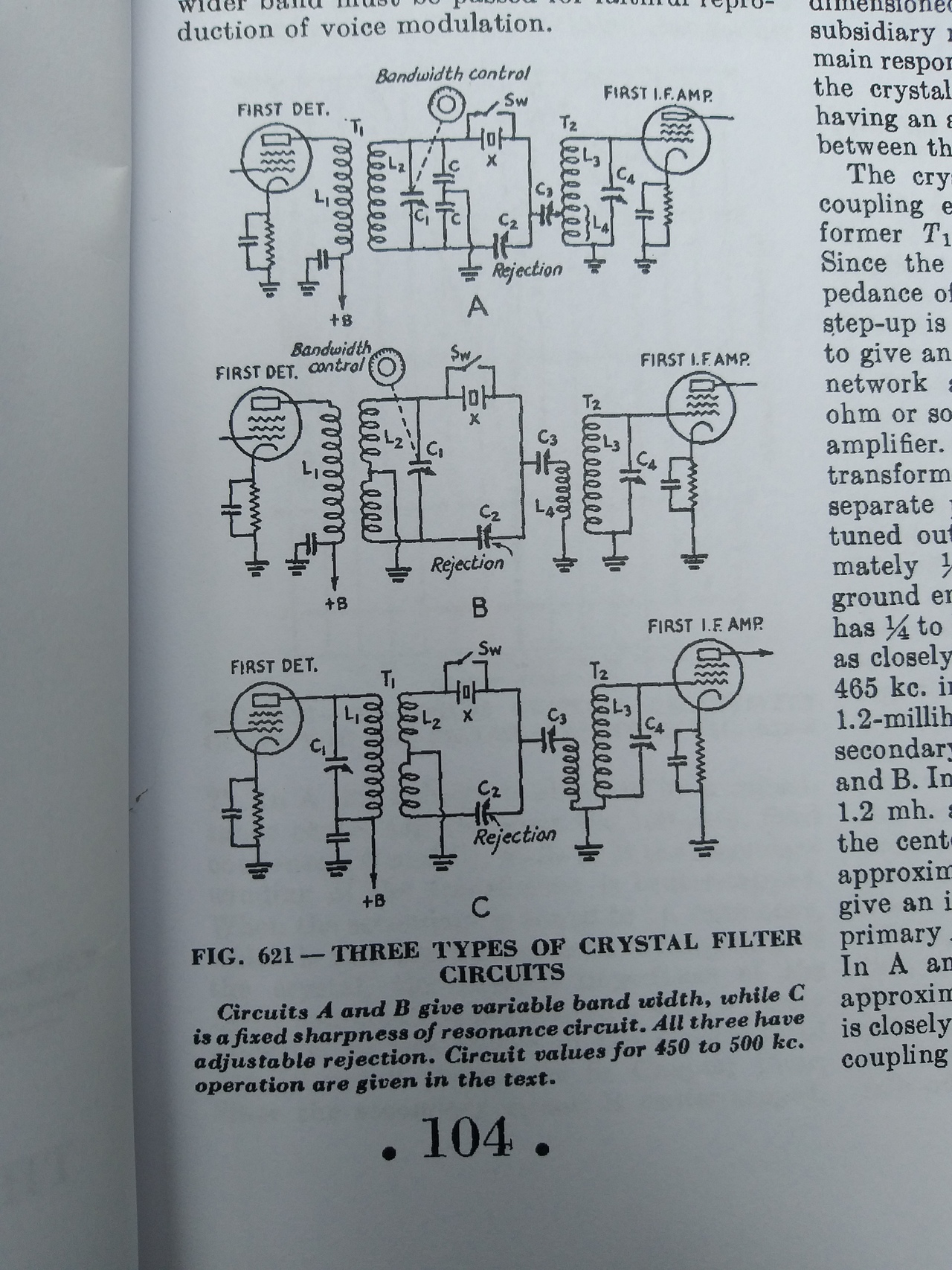 YO4DFT: FEF-CMMHQCCBA&T (Front end filter comutable multi-monocrystal ...