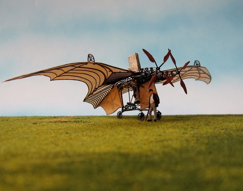 Wings of Intent: dR design Clement Ader Avion III completed