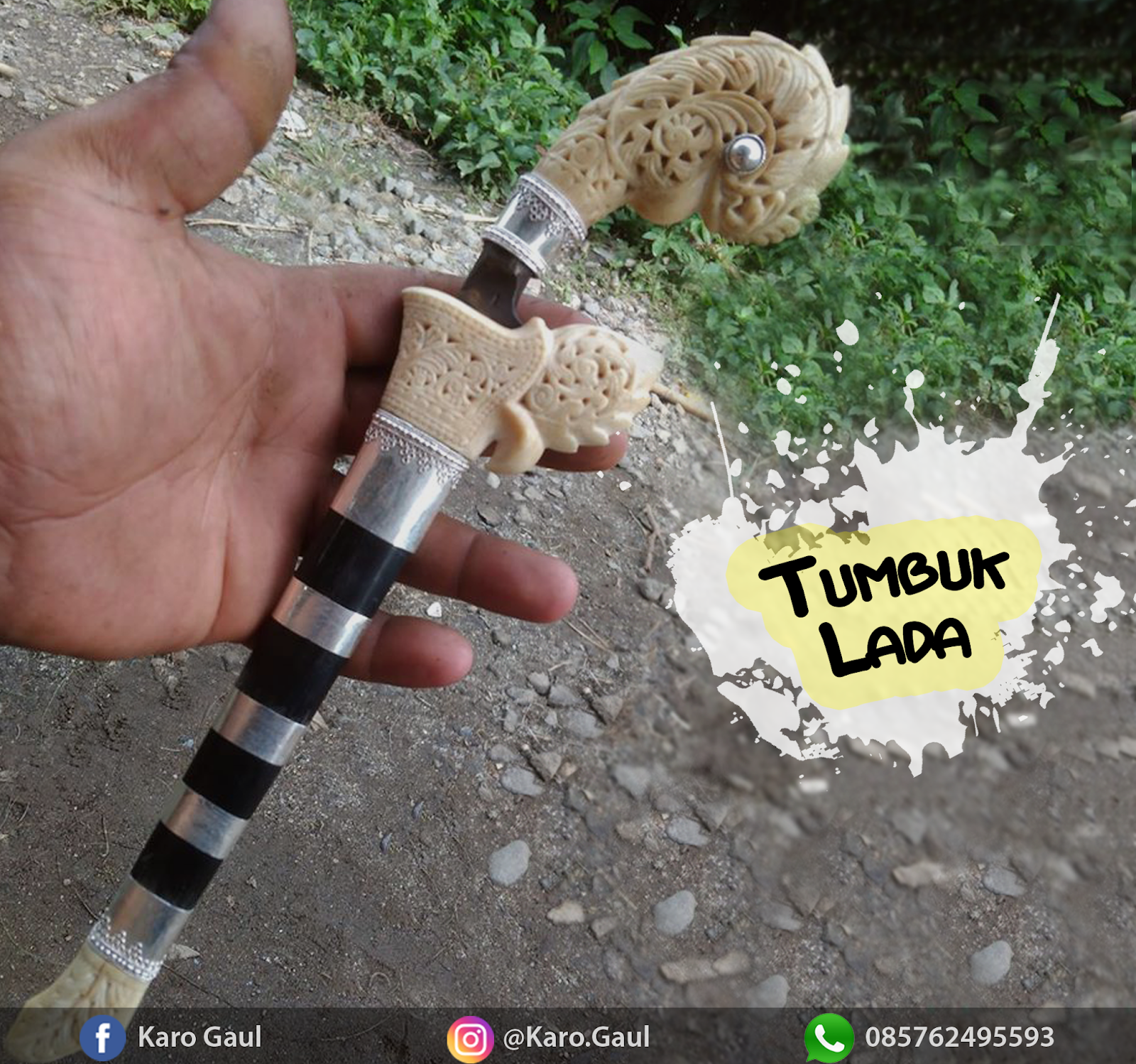 Tumbuk Lada Senjata Khas Suku Karo - Karo Gaul