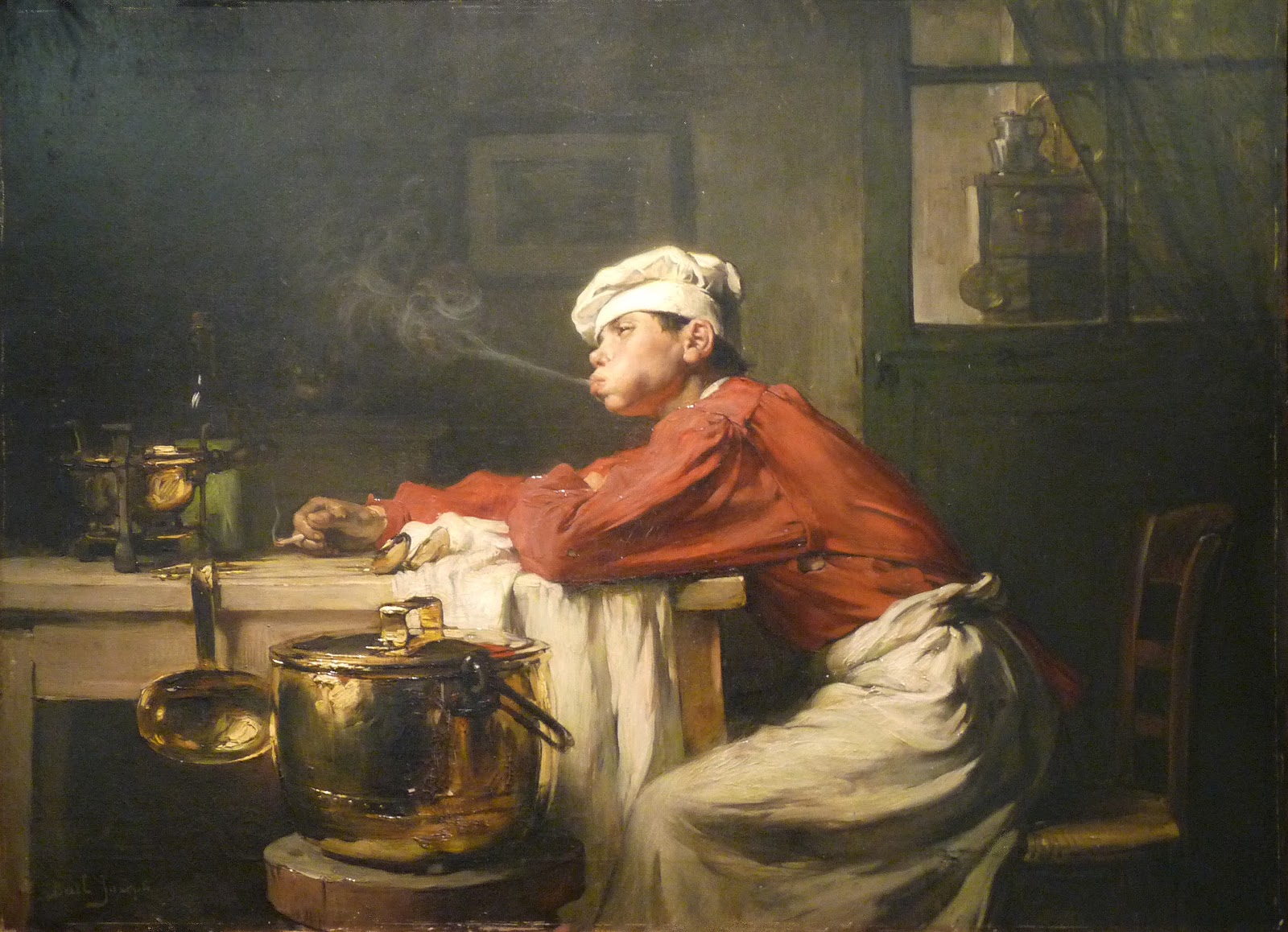 Joseph Bail (1862-1921) | Genre painter | Masterpiece | Tutt'Art@