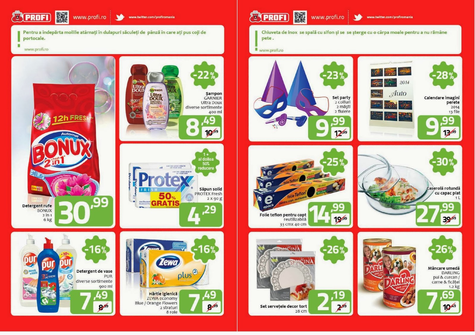 Doar Super Oferte: Pliant Profi Aiud Decembrie 2013 - Ianuarie 2014