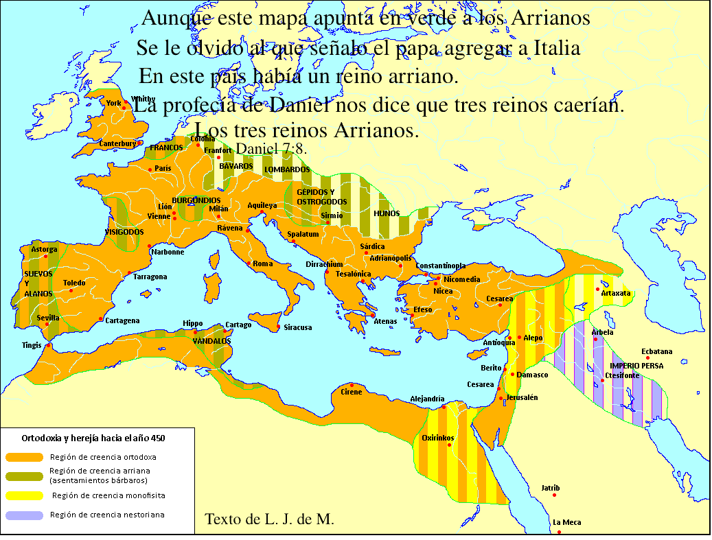La Biblia a traves del tiempo: DANIEL 7. LOS CUATROS IMPERIOS. SECCIÓN ...