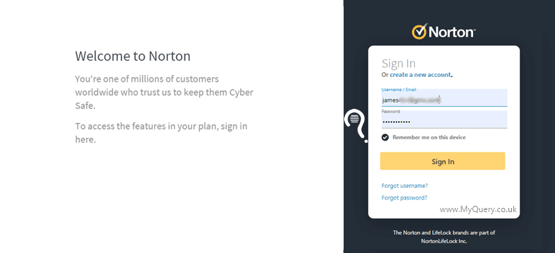 Norton Login