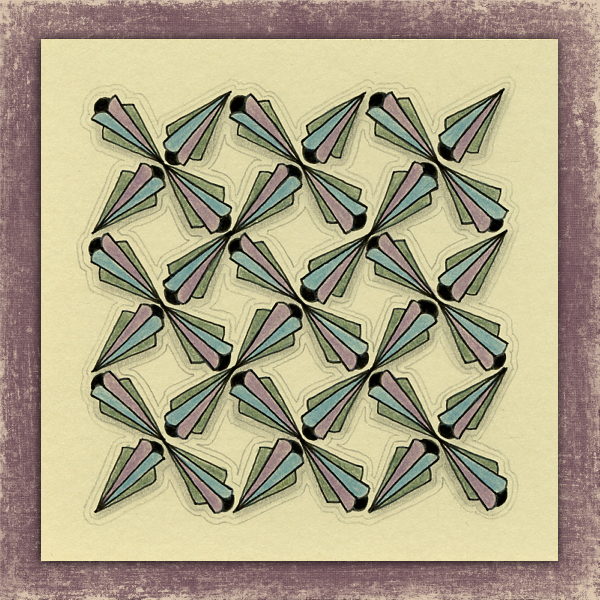 Time for Tangling: Today's Tangle - Flower Funnel