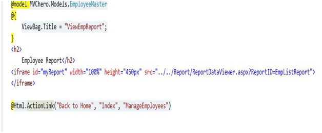 Create Rdlc Report In Mvc 3 Using Dataset With Example In C In