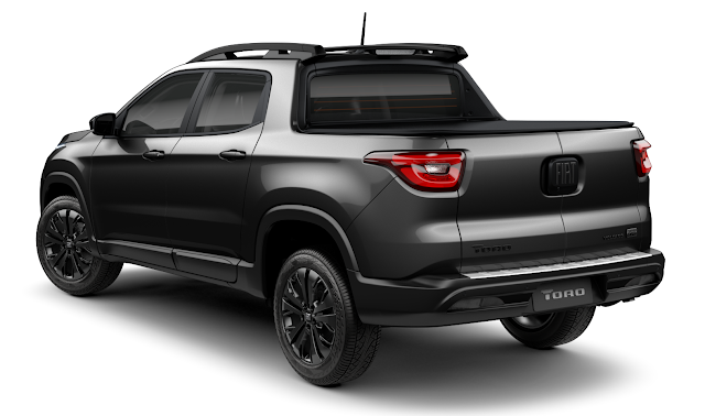 Fiat Toro Volcano Flex estreia séries Black Edition e Chrome Edition