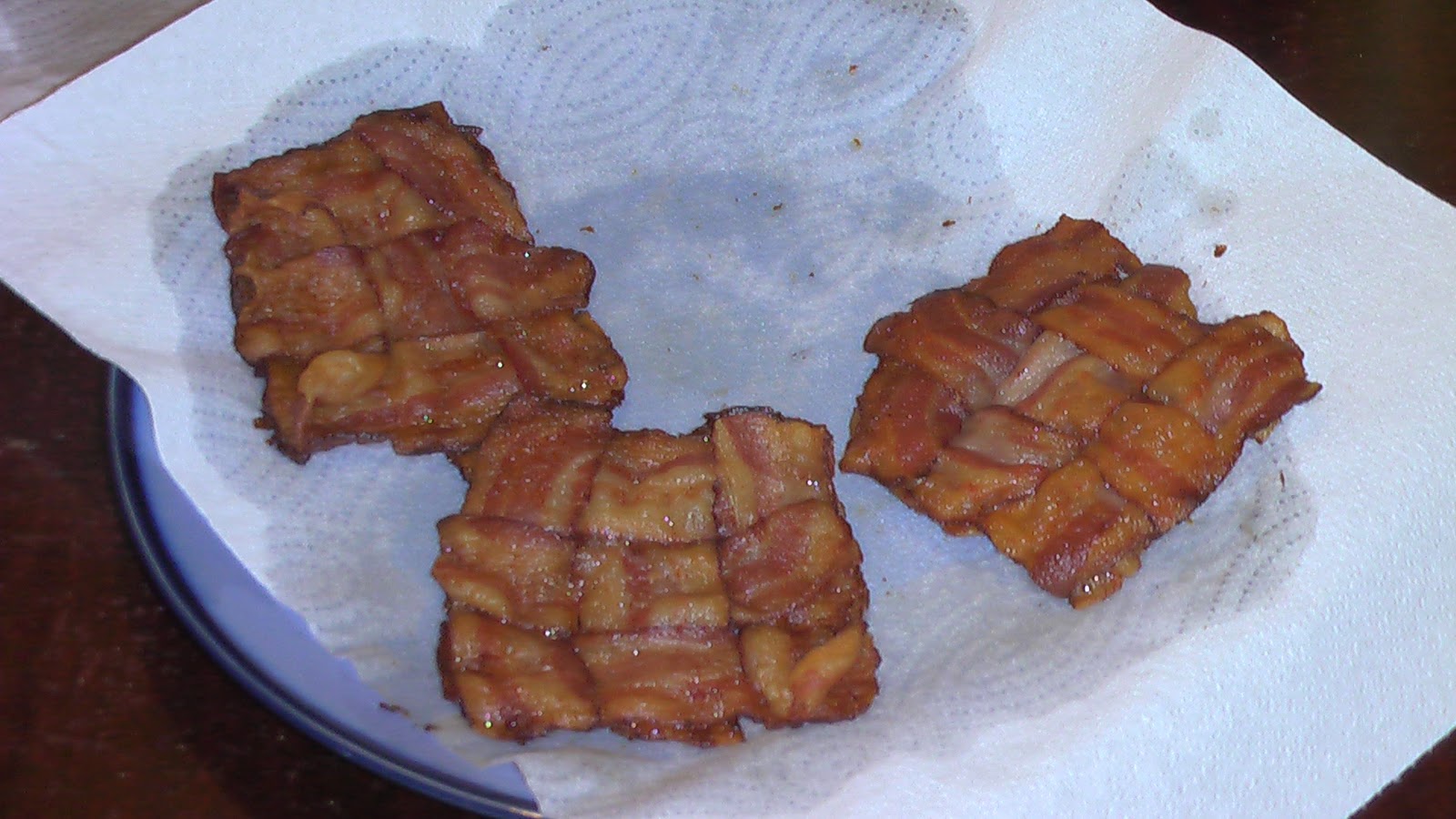 Cook, Sew, Love: Bacon Weaving