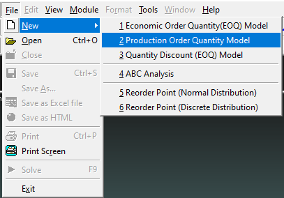 TUGAS-TUGAS KULIAH: INVENTORY CONTROL - Metode Period Order Quantity (POQ)