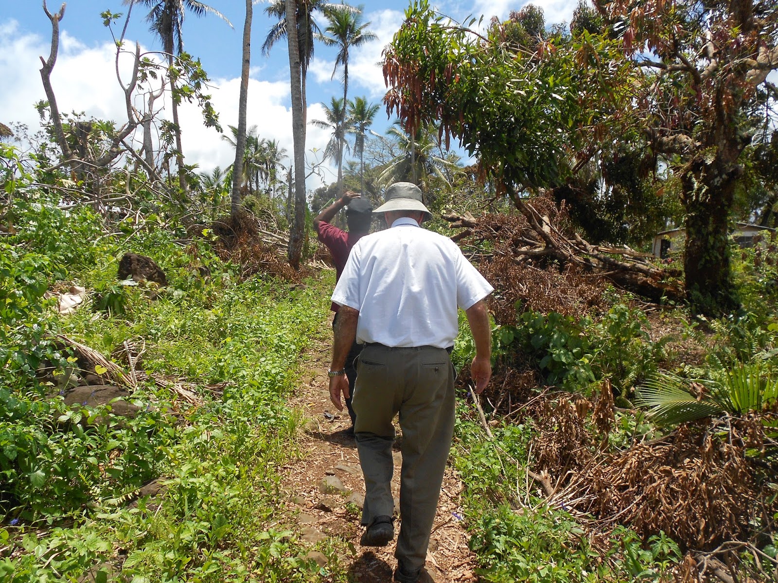 Micronesia Miracles: Romanum (Island of Chuuk) after Typhoon Maysak