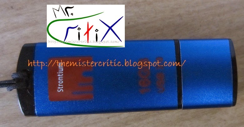 The Mister Critic: Critix' Blog: Strontium Jet USB 3.0 Flash Drive ...