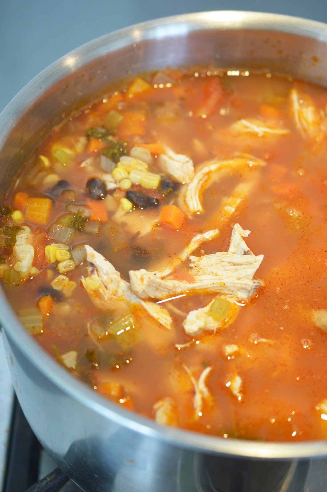 Lili popotte: Soupe mexicaine au poulet