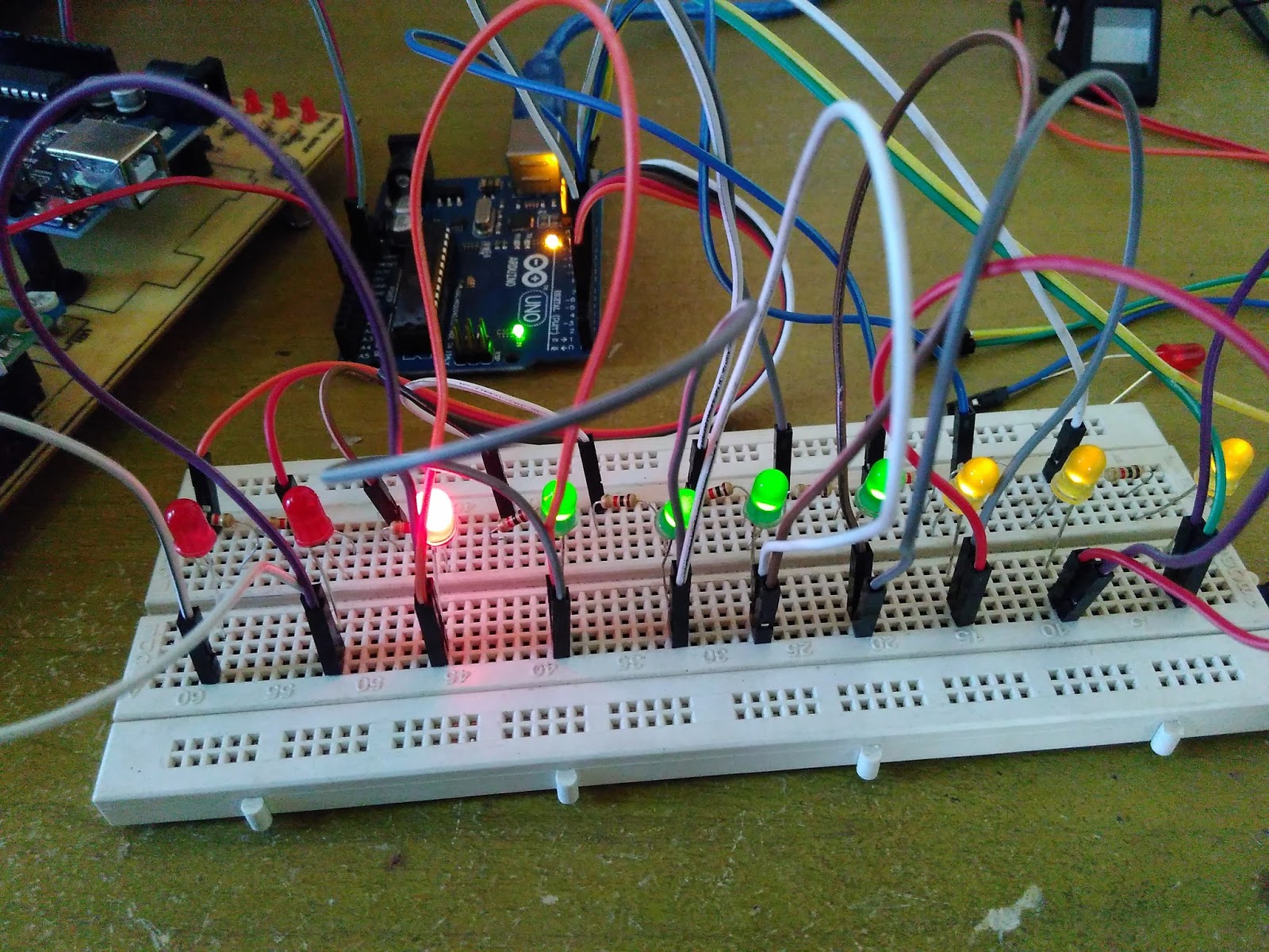 Analog Input Wiith Bar Graph Led