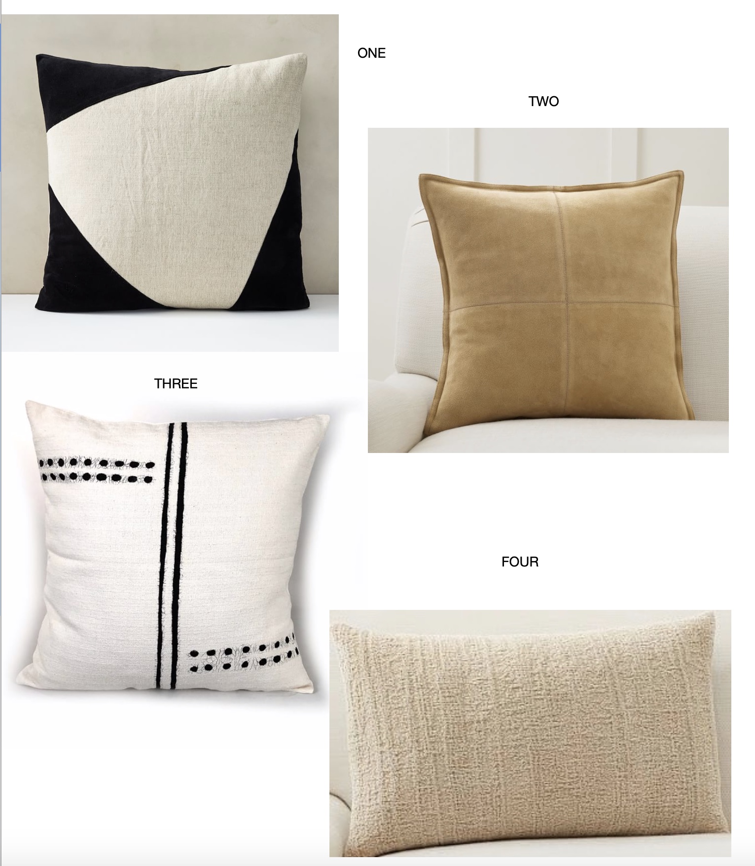 PILLOWS - design indulgence