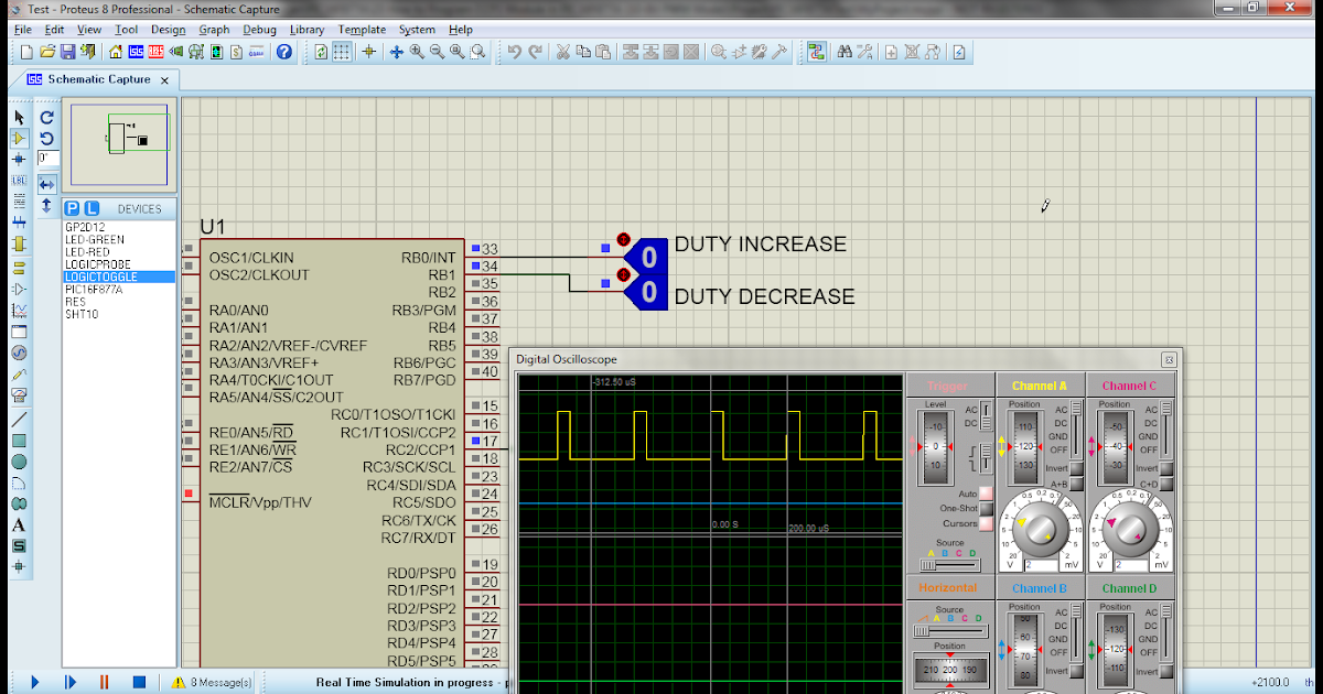 How to Program CCP1 Module in PIC16F877A (10-Bit PWM Mode)