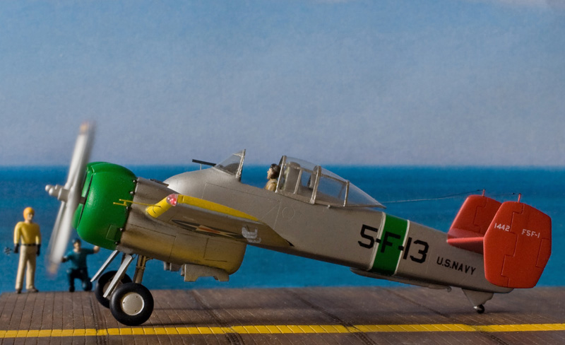 AlexS Scale Aircraft Modelling: Grumman F5F-1 Skyrocket Model