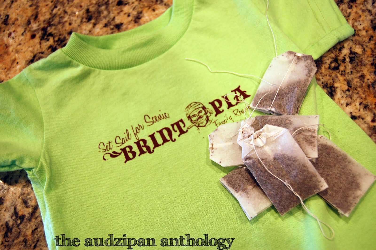 the audzipan anthology: Tea Staining Tutorial