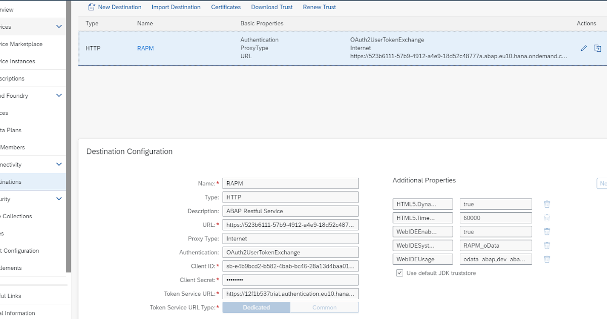 SAP ABAP Central: Consume ABAP RESTful Application Programming Model ...