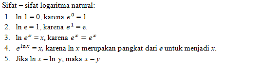 kobowmath (Matematika Pelayaran): Logaritma Natural (Logaritma basis e)