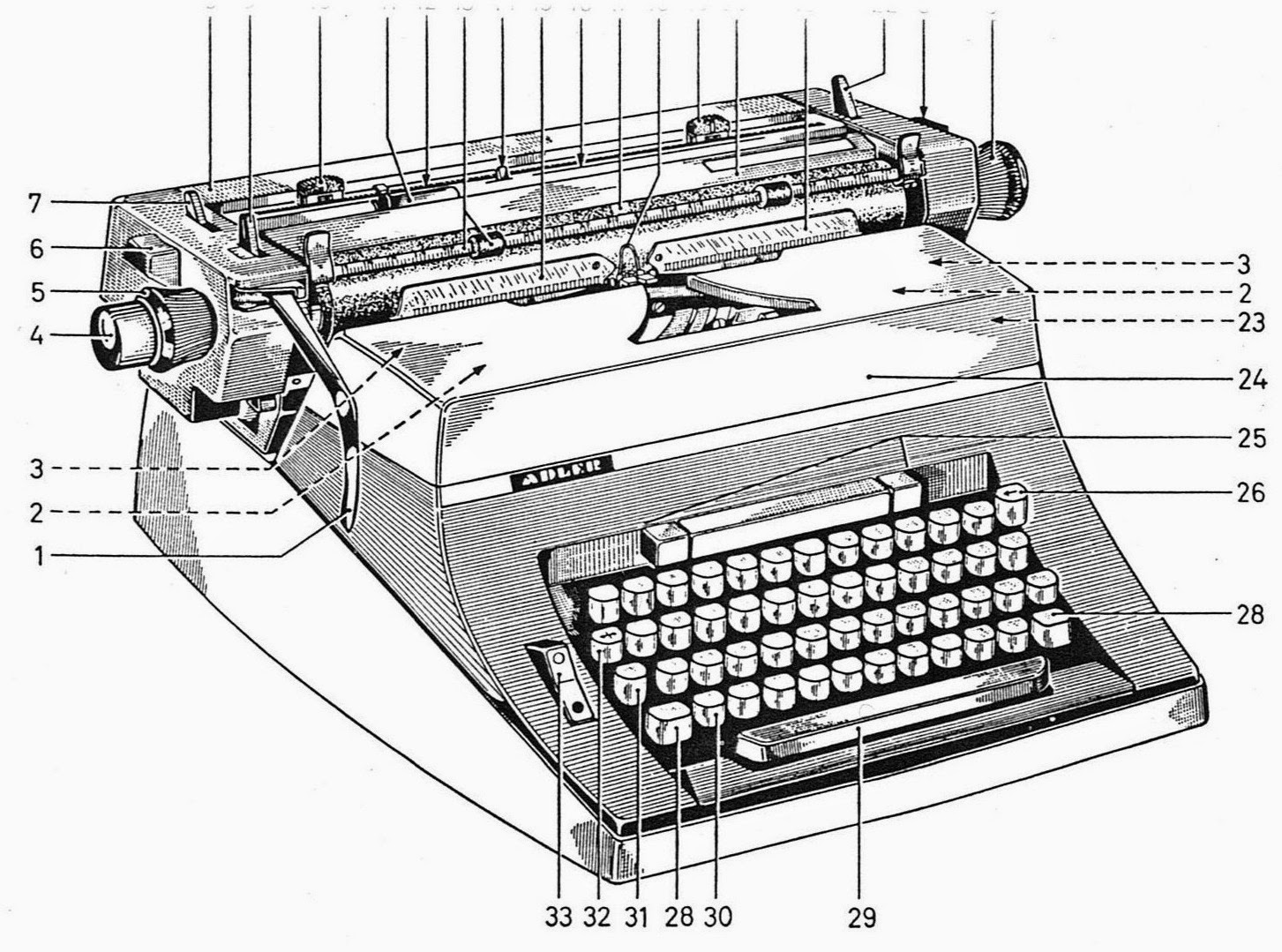 oz.Typewriter: Adler Universal 200, 390 and 400 Standard Typewriter ...
