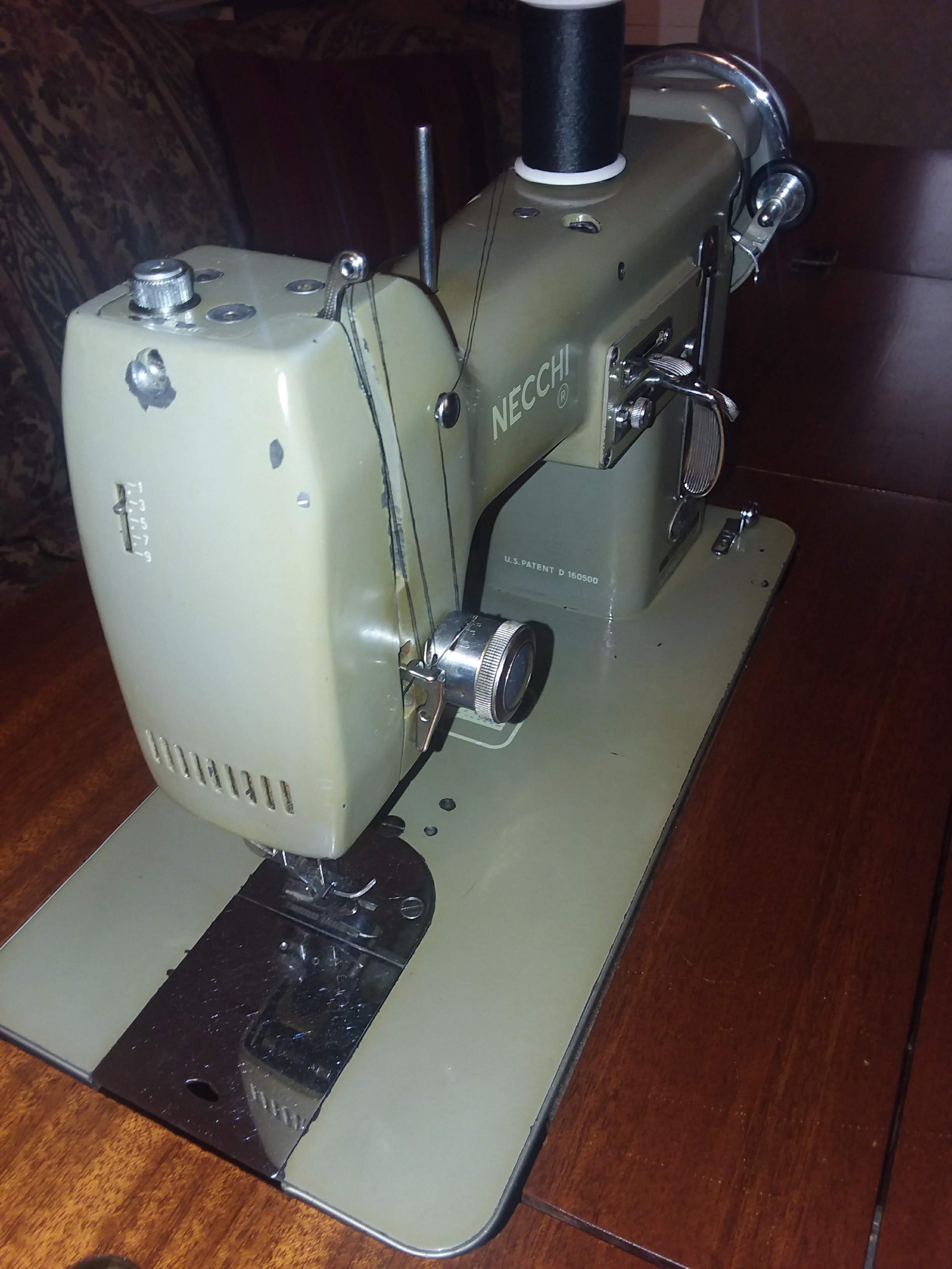 Necchi BU MIRA Sewing Machine Italian made masterpiece! (unfinished ...