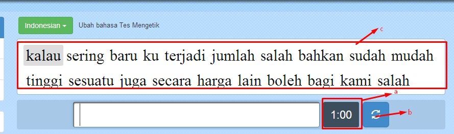 Tes Kecepatan Mengetik | Teknologi Online
