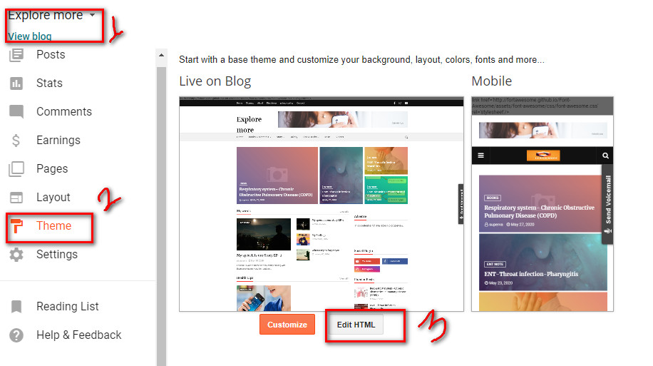How to Change Blogger Post Title from H3 to H1 I Heading tag