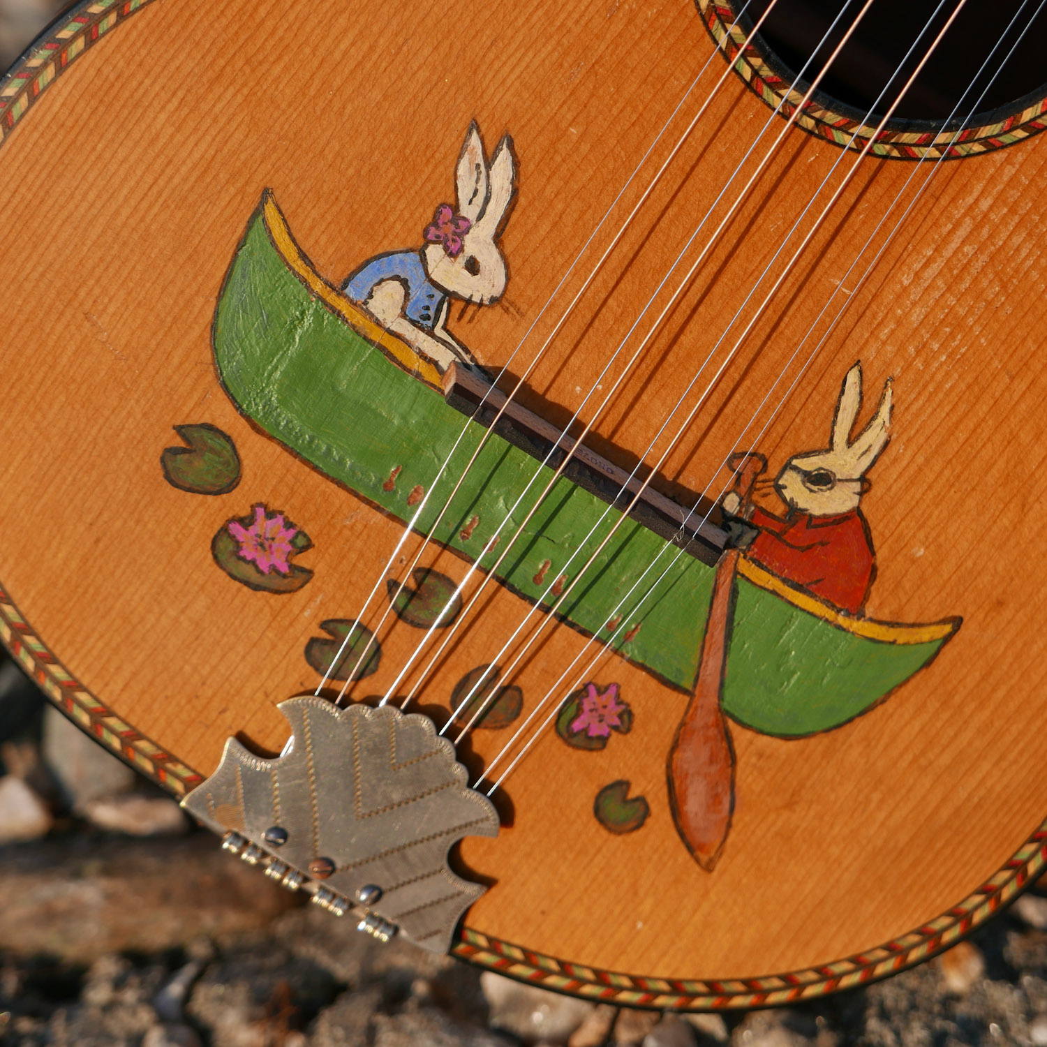 1920s Regal "Canoe-Scene" Tiple