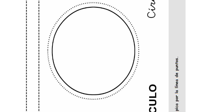 Circulo para colorear e imprimir - COLOREA TUS DIBUJOS